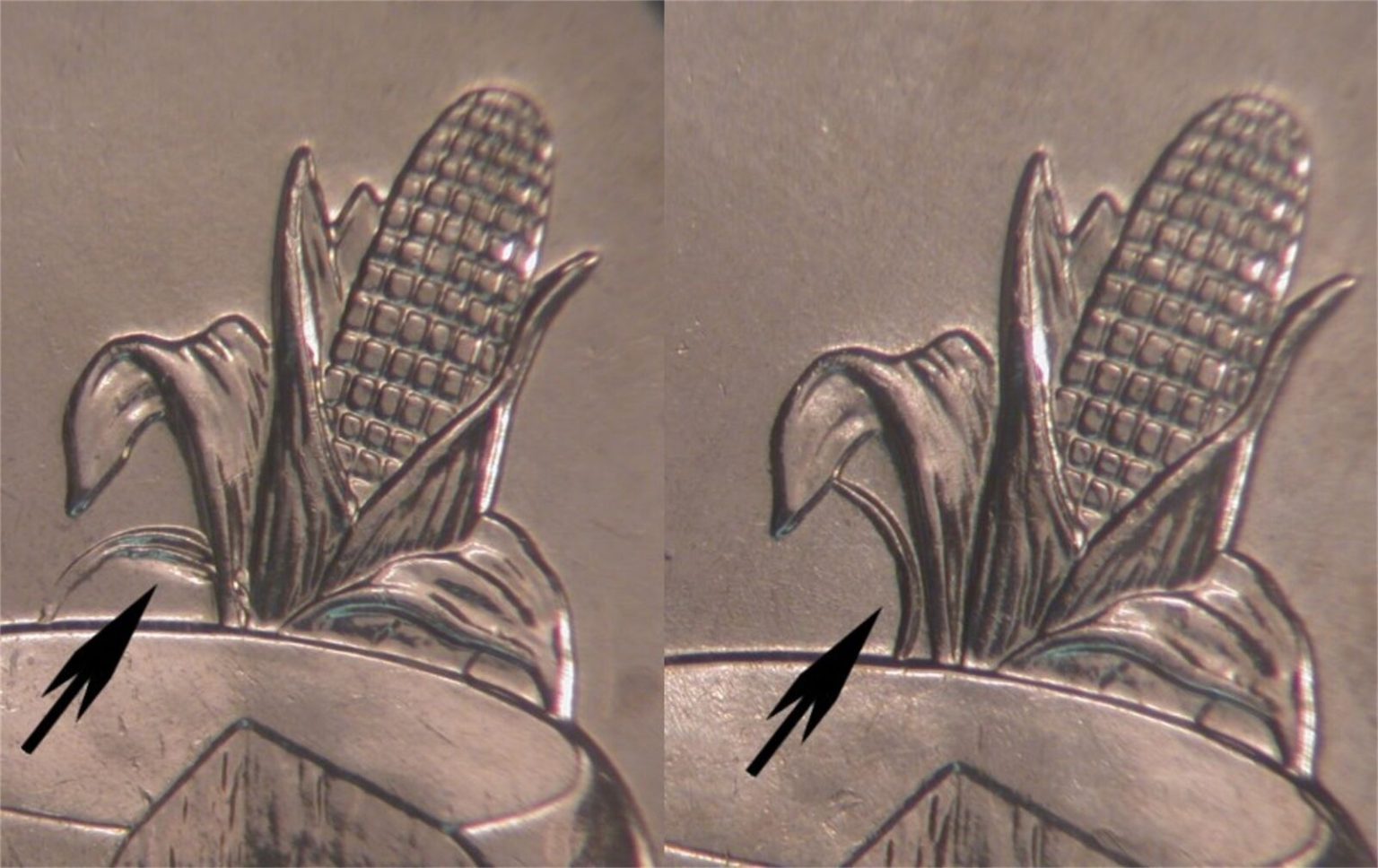 2004 Wisconsin Quarter Error Value, High Leaf and Low Leaf and other ...