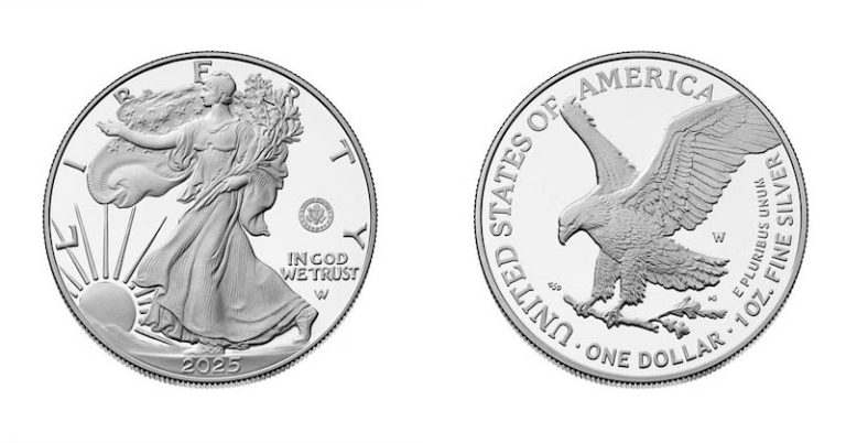 U.S. Mint to Release Limited Edition 2025 Silver Eagle Proof Honoring U ...