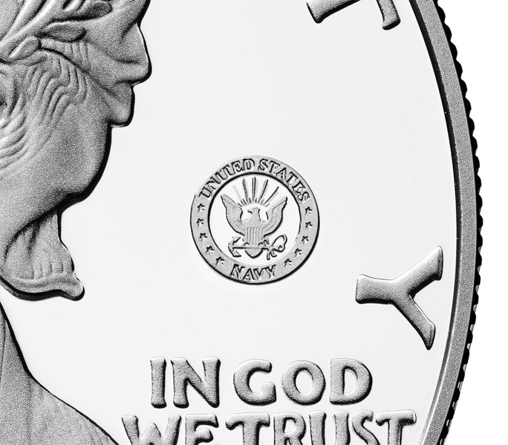 U.S. Navy 250th Anniversary American Eagle Silver Proof Coin: Will ...