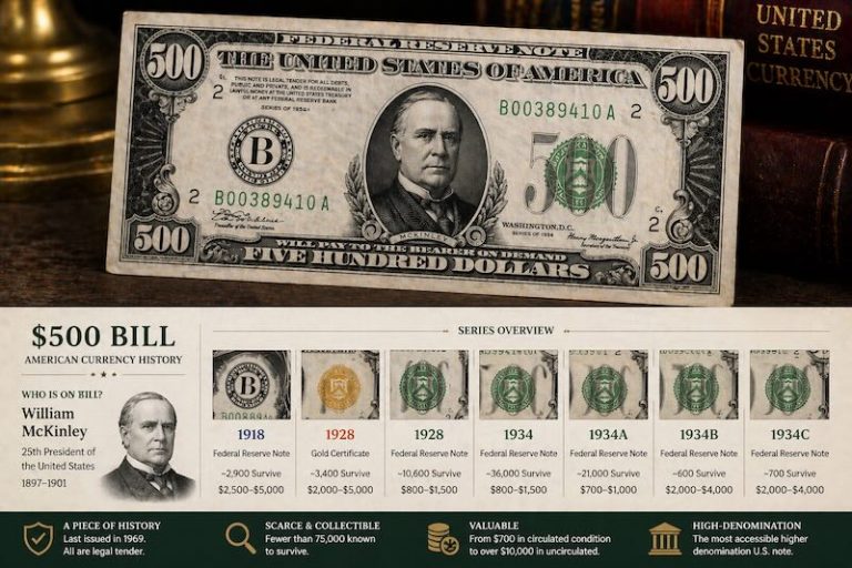 $500 Bill Value: How Much Is a 500 Dollar Bill Worth in 2026 ...