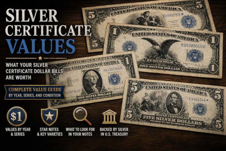 Silver Certificate Values: What Your Silver Certificate Dollar Bills ...