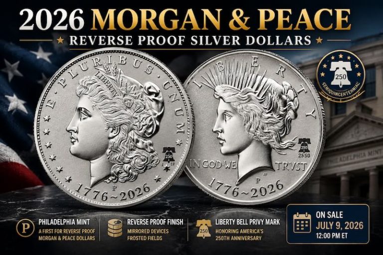 2026 Morgan & Peace Dollar Reverse Proof: July 9 Release Guide