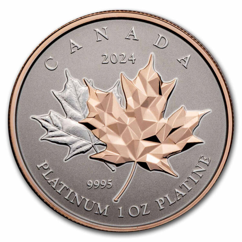 Buy 1 oz 2024 Maple Leaf Forever Platinum Coin | Royal Canadian Mint ...