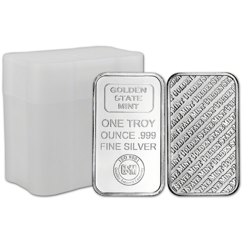 1 oz Silver Bar - Monster Box of 500 Prices