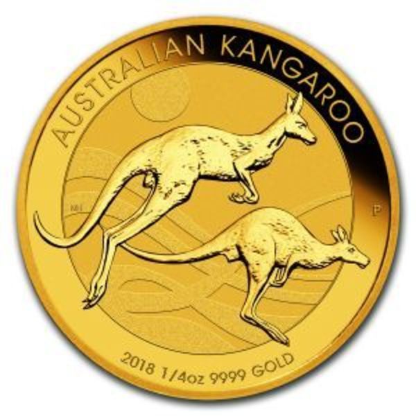 Compare prices of 2018 Australia 1/4 oz Gold Kangaroo from online dealers