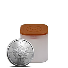 Compare prices of 2022 Platinum Canadian Maple Leaf Tube of 10 Coins ...
