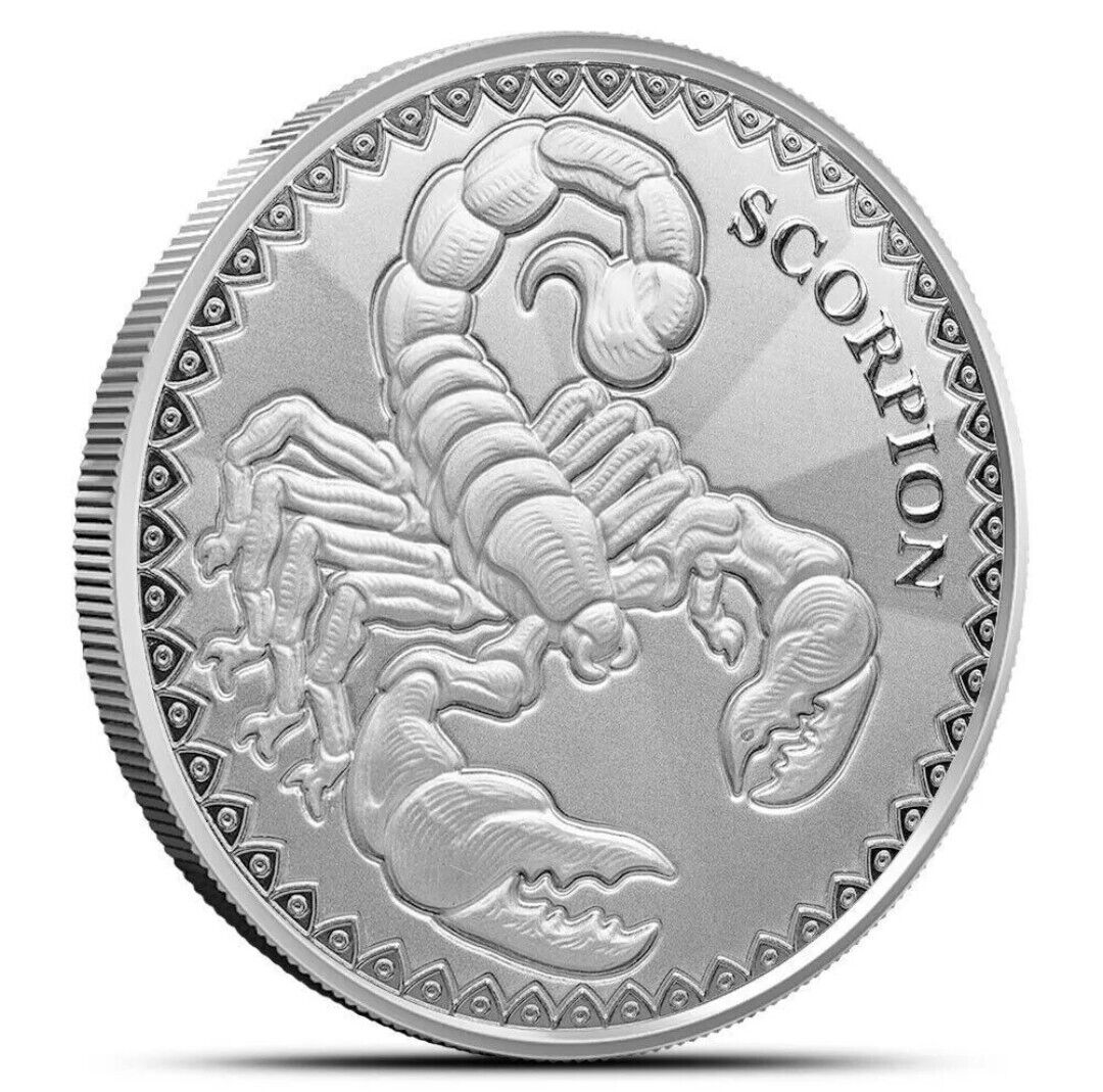 Compare 2022 Republic of Chad 1 oz Silver Scorpion dealer prices