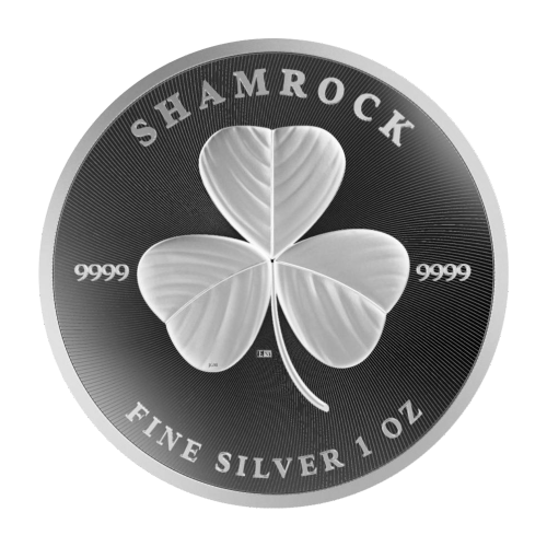 Compare 2022 Shamrock 1 oz Silver Coin dealer prices