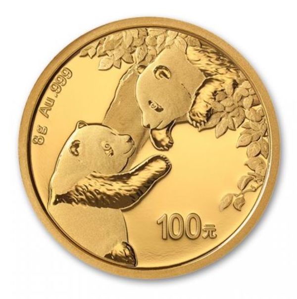 Compare 2023 China 8 gram Gold Panda dealer prices