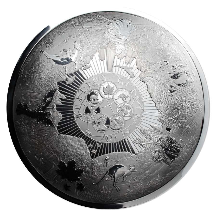 Compare 2023 1 Kilo Samoa Silver Bullion Giants Coin dealer prices