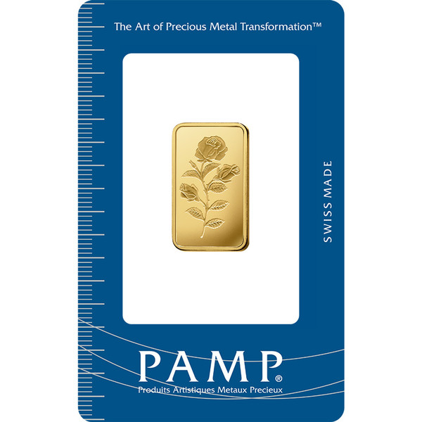 Compare PAMP Rosa 10 gram Gold Bar dealer prices