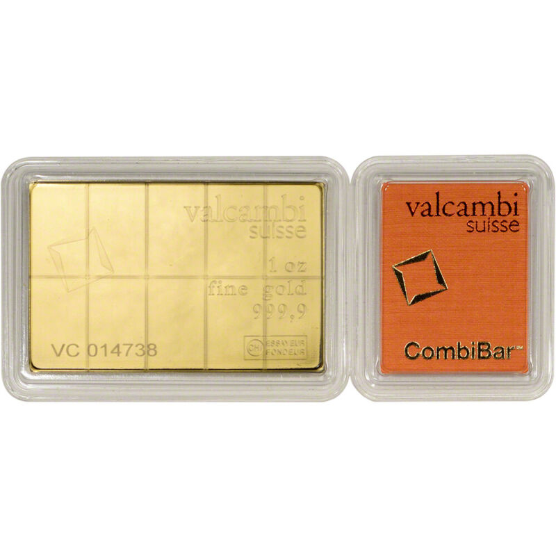 1 oz Gold Combibar Prices